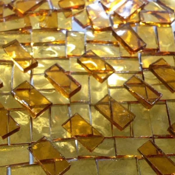 Amber Stained Glass - Etsy