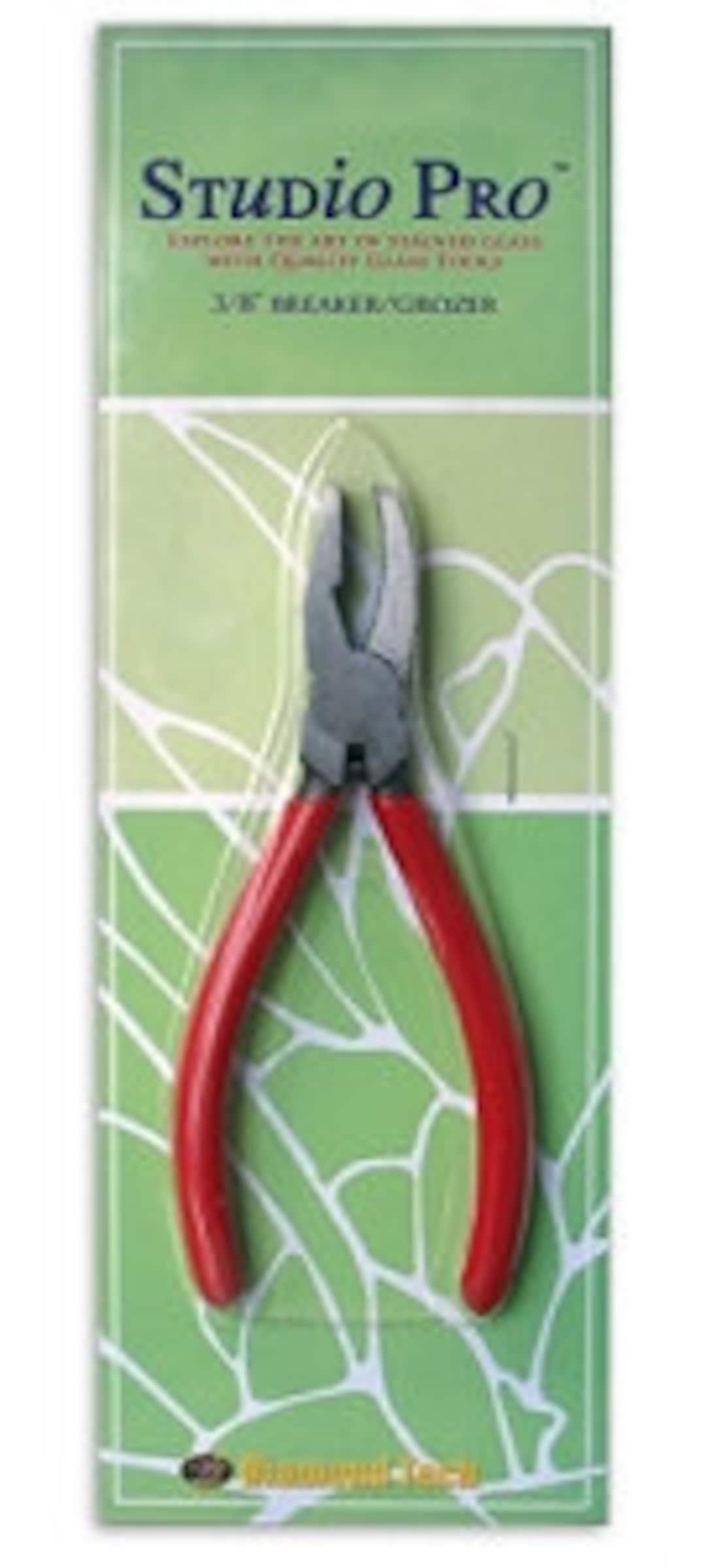 Grozing Plier - Studio Pro With Rubber Grip Handles - Etsy
