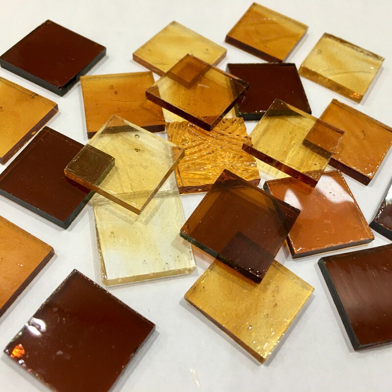 Clear Glass Tiles - Etsy