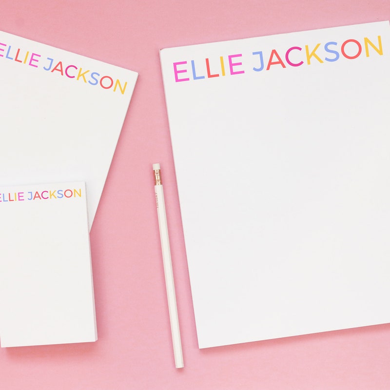 Personalized Notepads - Etsy
