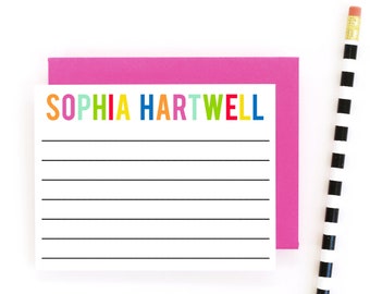 Girls Stationery Set Girls Stationary Personalized - Etsy