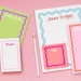 Personalized Notepad for Kids Girls Lined Writing Paper With Envelopes ...