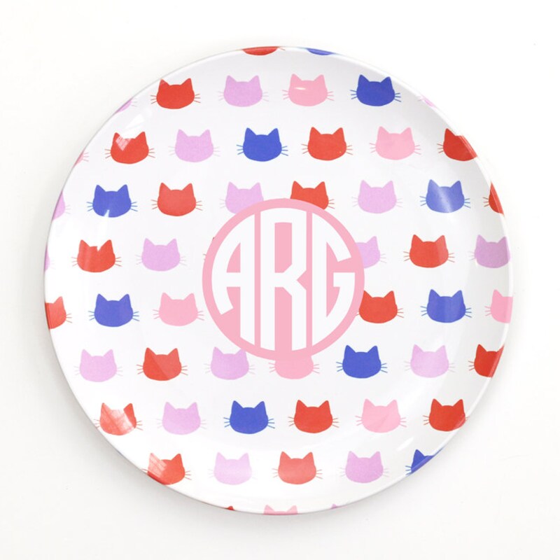 Cat Dinner Plates Set - Etsy