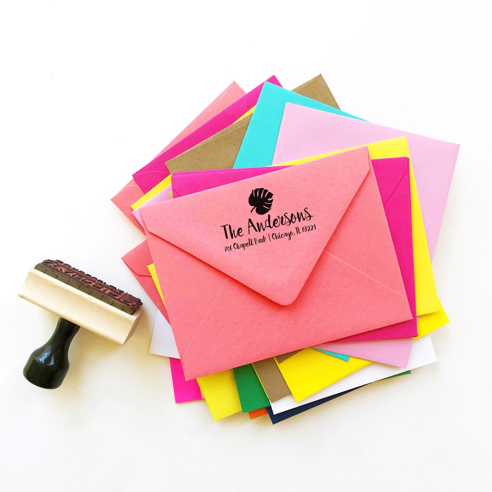 Self-inking Logo Stamp Custom Artwork Rubber Stamp - Etsy