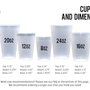 Personalized 40th Birthday Cups 40th Birthday Party Supplies - Etsy