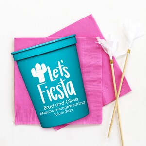 Uno First Birthday Cups, 1st Fiesta Party Decorations, Uno Themed ...