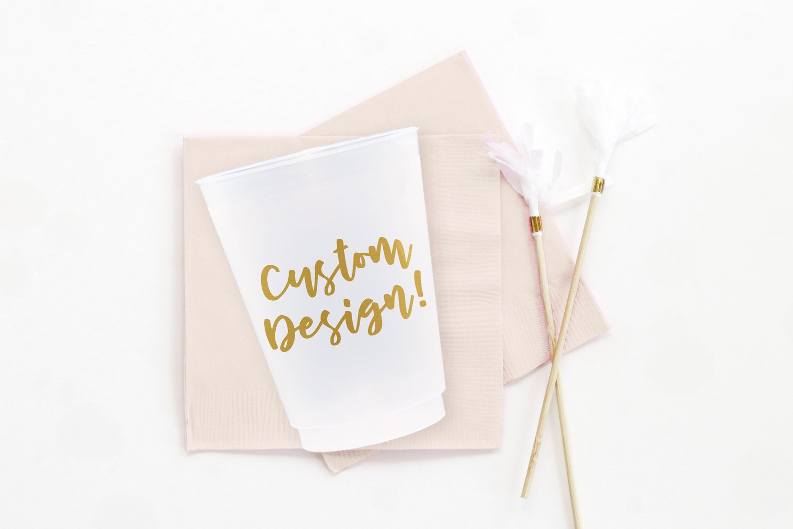 Personalized Plastic Cups Design Your Own Cups Wedding - Etsy