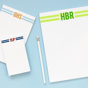 Personalized Monogram Notepad - Custom Notepad for Girls- Note Pad With ...