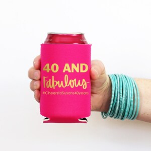 Personalized 40th Birthday Cups 40th Birthday Party Supplies 40 and ...