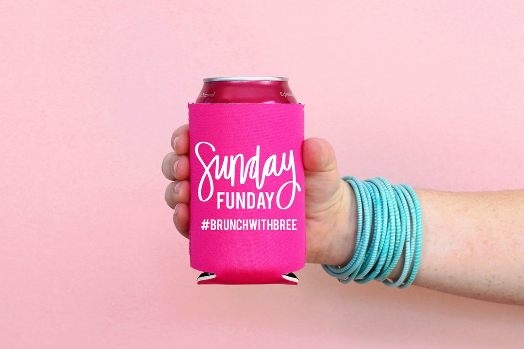 Domingo Funday Can Coolers Fiesta de cumpleaños personalizada - Etsy España