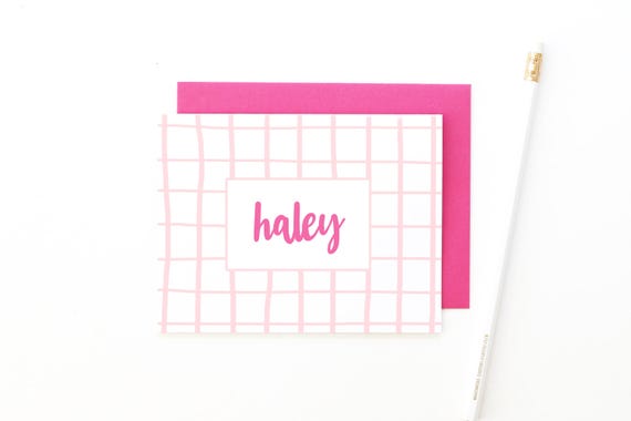 Personalized Stationary for Girls Personalized Stationery Set - Etsy