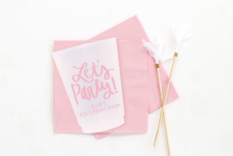 Personalized Birthday Cups Birthday Party Cups Custom Plastic - Etsy