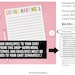 Personalized Notepad for Kids Girls Lined Writing Paper With Envelopes ...