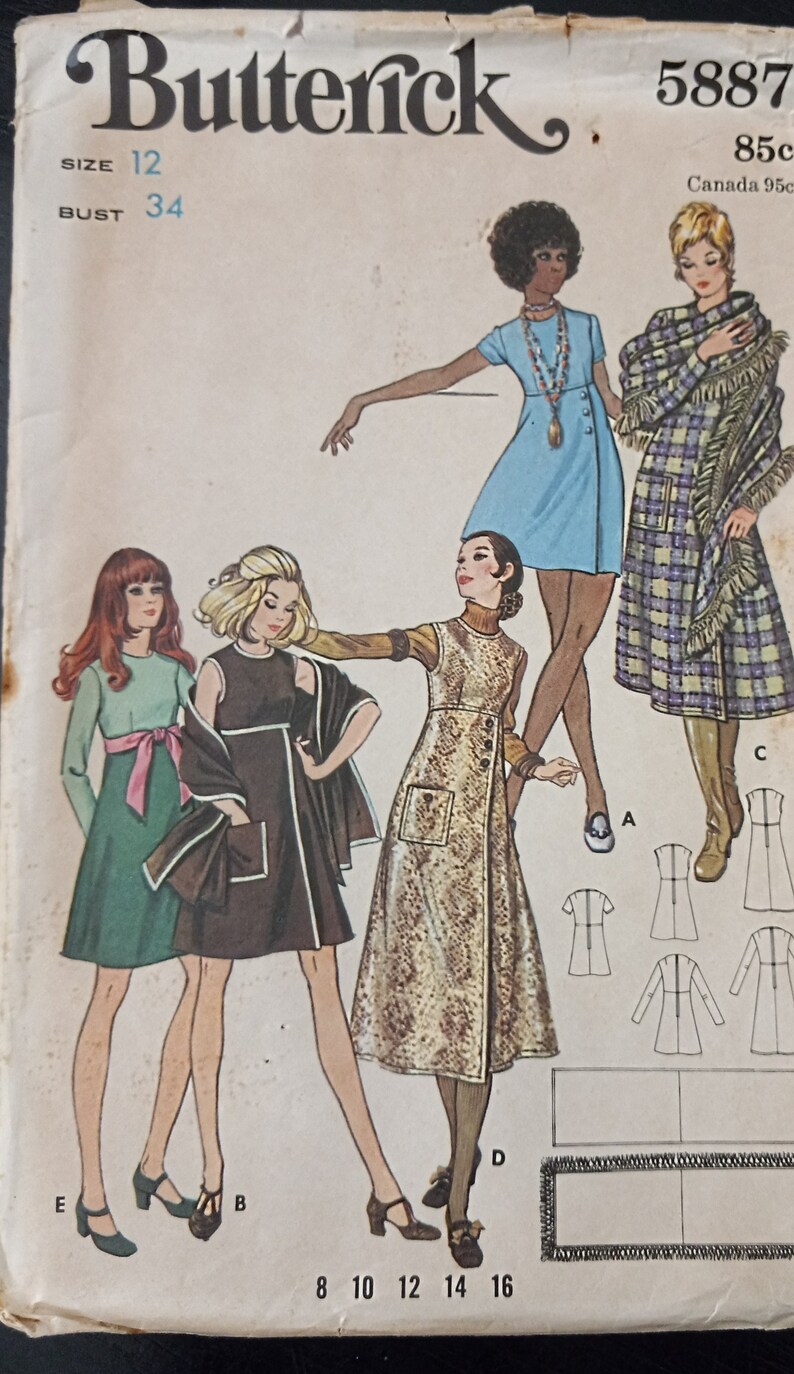 Butterick 5887 - Etsy