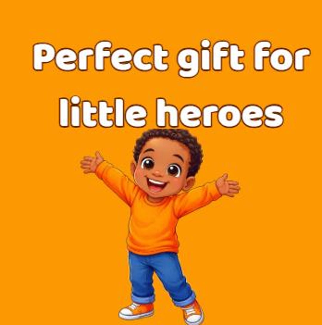 Personalized Superhero Storybook PDF | Custom Name Kids Gift | Gift for ...