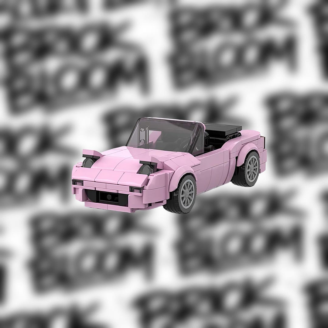 MOC Mazda MX-5 Miata Brick Blocks, 305pcs, Compatible With LEGO - Etsy
