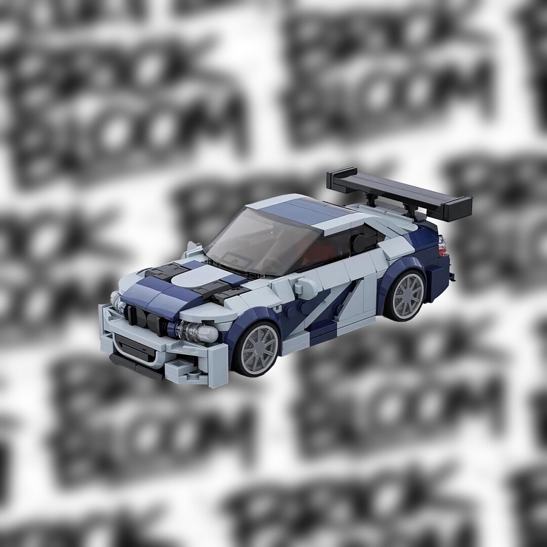 MOC BMW M3 Gtr (E46) - Need for Speed, 381pcs, Compatible With LEGO ...