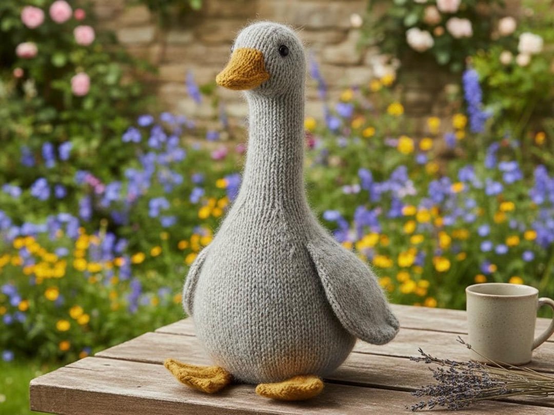 The Hearthstone Goose // Digital Knitting Pattern • DIY Nordic Style ...
