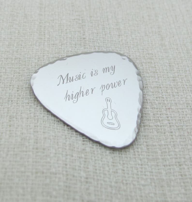 Plectre personnalisé. Gravé Guitar Pick Guitar Player Cadeau. - Etsy France