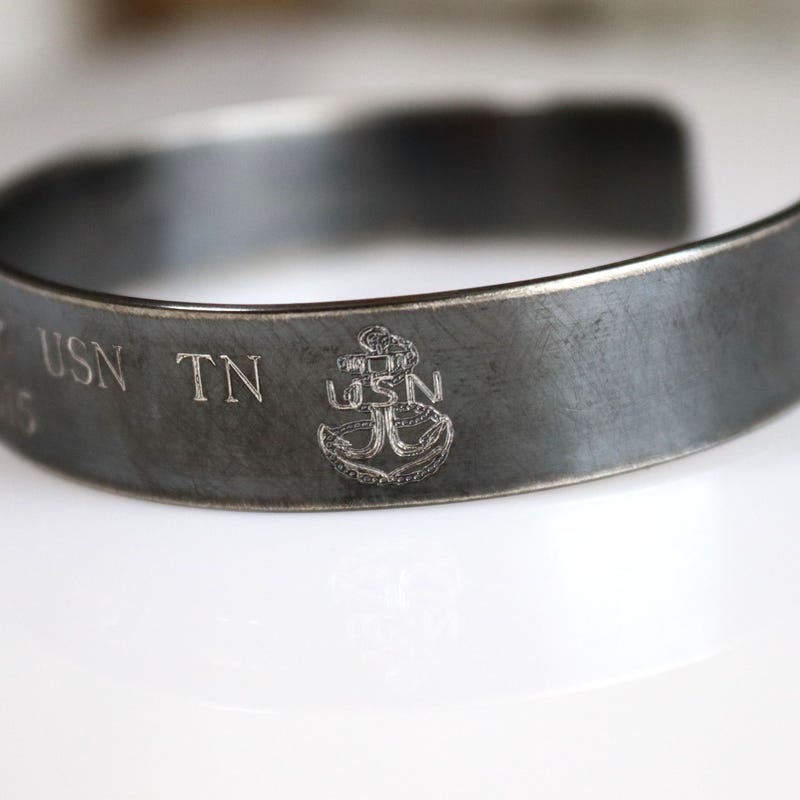 Navy Bracelet - Etsy