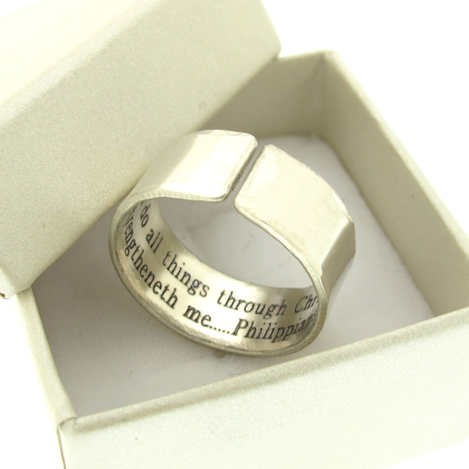 Secret Message Ring Men 925 Sterling Silver Ring for Men - Etsy