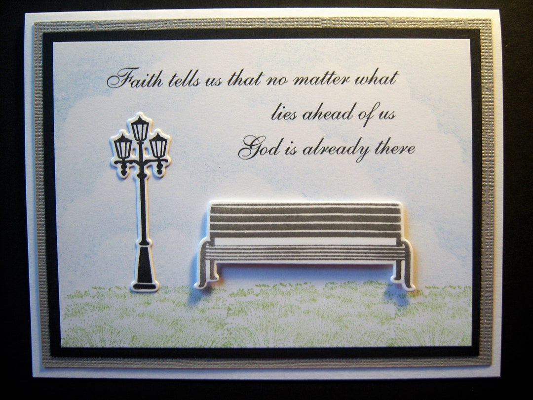 A Walk in the Park Encouragement Card - Etsy