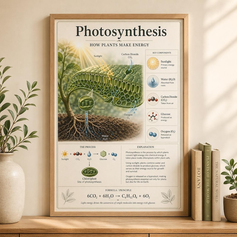 Photosynthesis Poster - Etsy