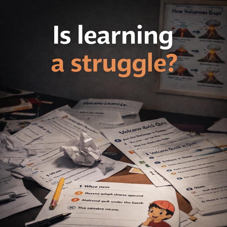 Volcano Infographic Posters | Scince Worksheet for Kids | Papercut ...