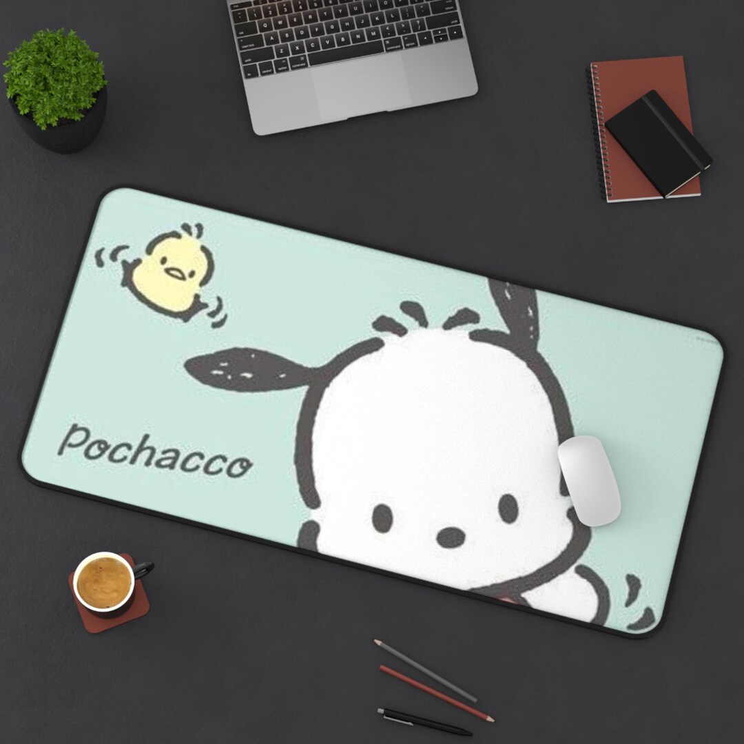 Pochacco Sanrio Desk Mat | Cute Sanrio Character Mouse Pad - Etsy