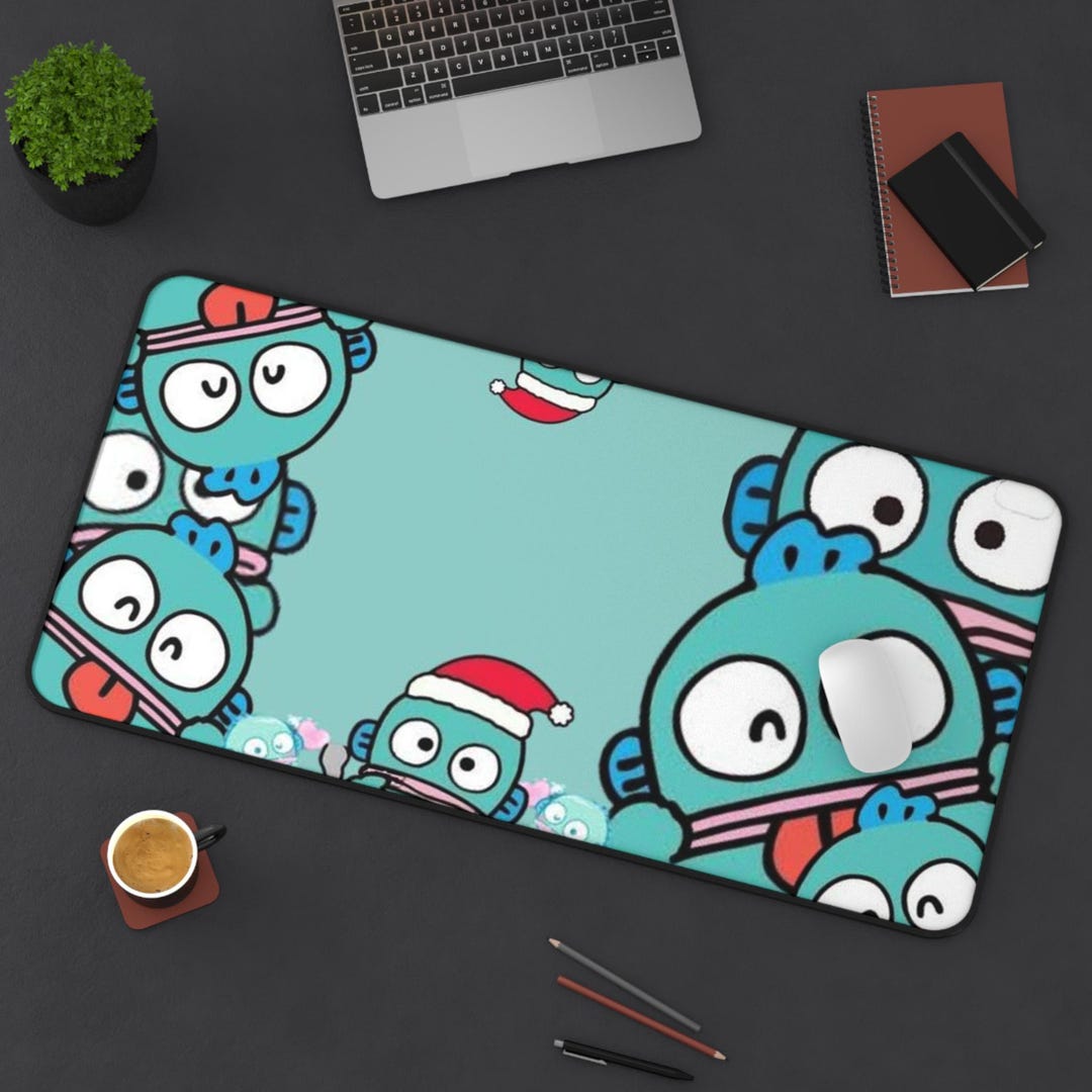 Hangyodon Sanrio Mouse Pad | Cute Character Desk Mat - Etsy