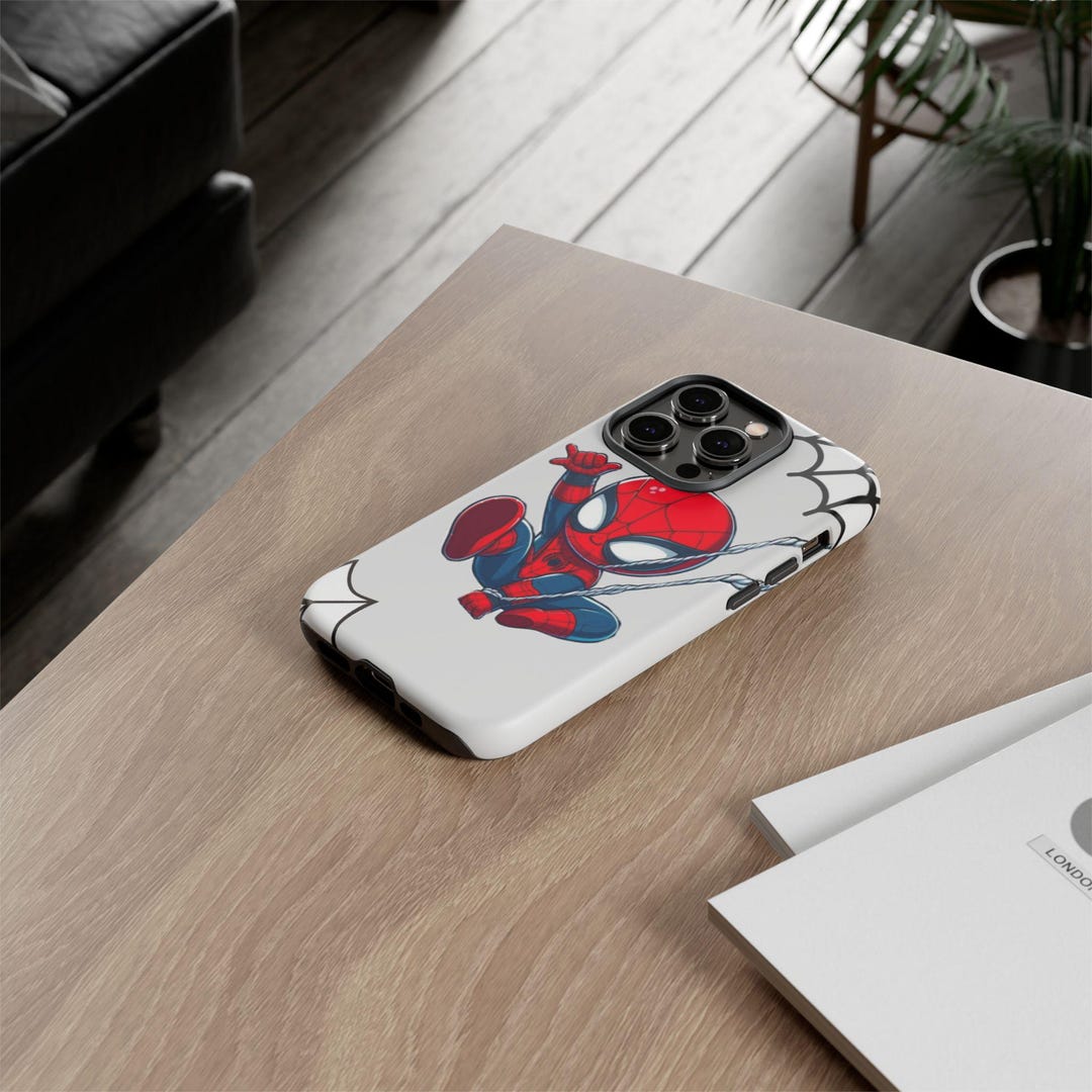 Spider-man Case | Chibi Marvel Superhero Phone Case - Etsy