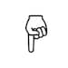 One Finger Machine Embroidery Design, 4 Sizes, Number One Finger ...