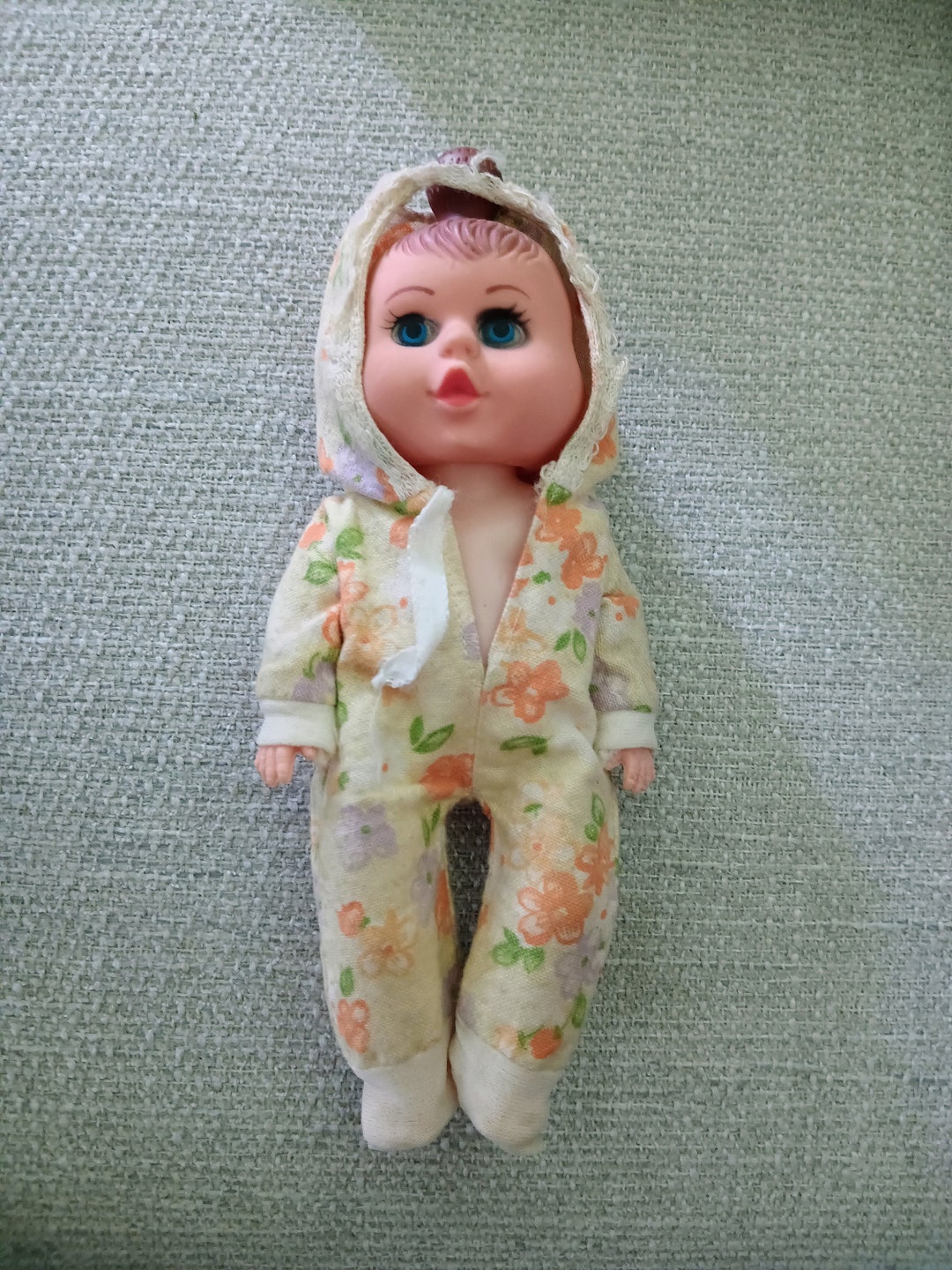 Three 3 Faced Doll, Vintage Doll, 8" Doll, Collectible Vintage Doll ...