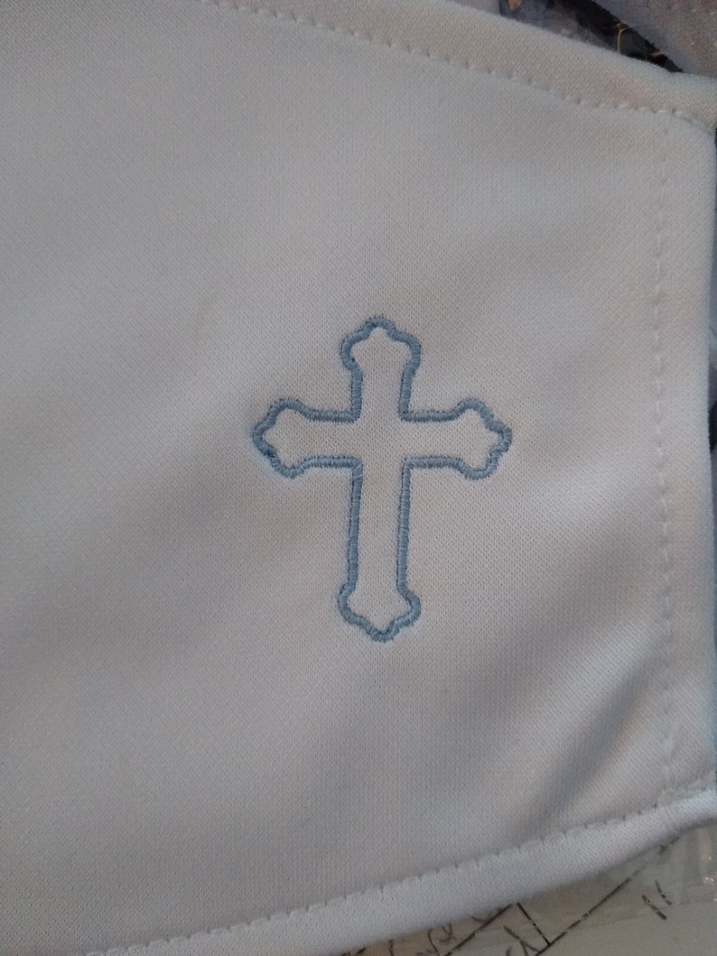 Cross Machine Embroidery Design, 5 Sizes, Baptism, Communion ...