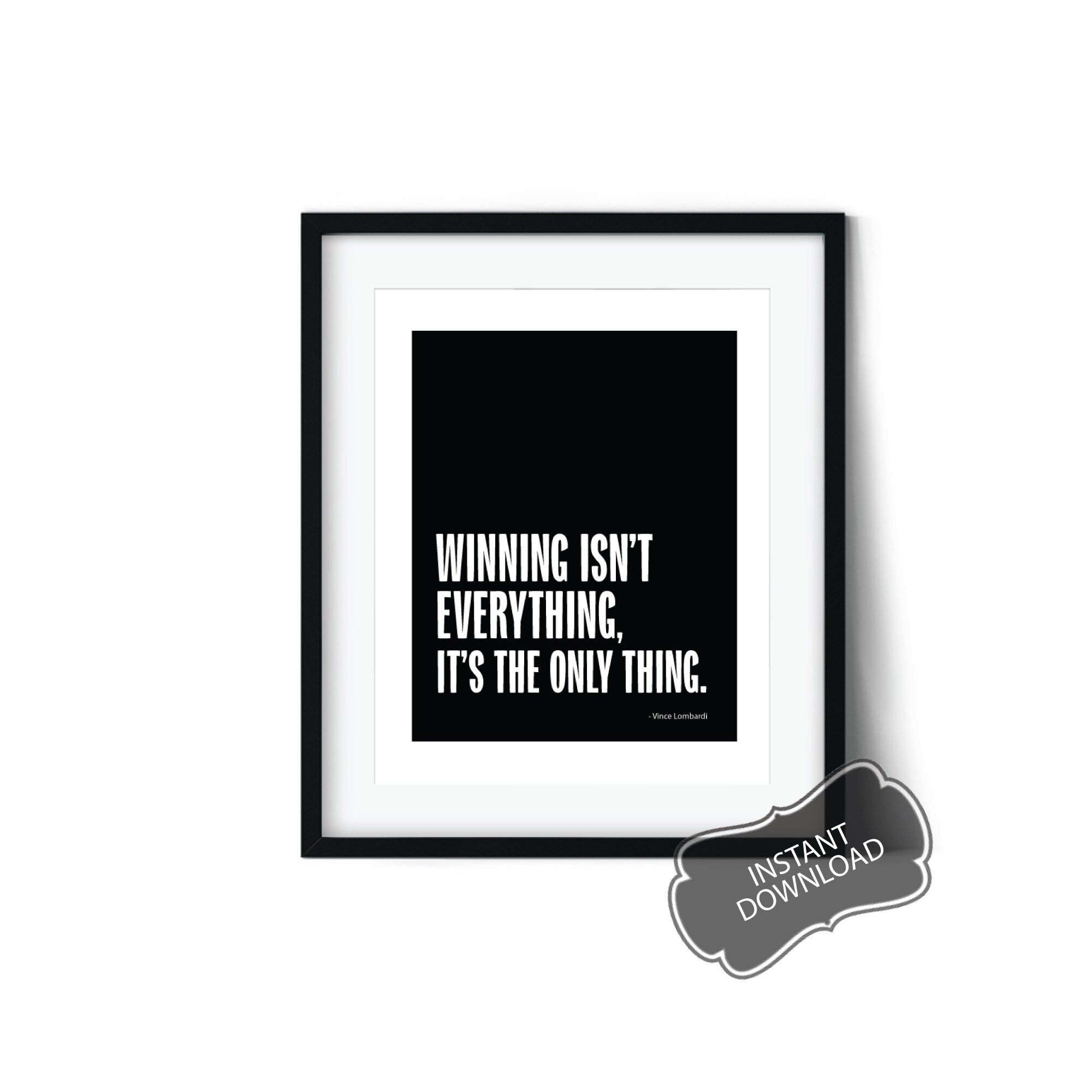 Motivational Sports Quote, Inspirational Quote, Printable Sports ...