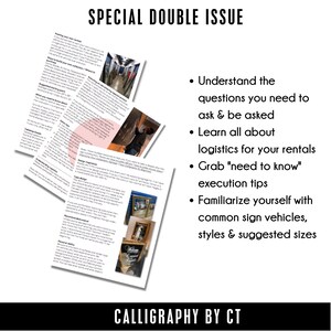 Calligraphy Info / Lettering Resource / Calligraphy Artist / - Etsy