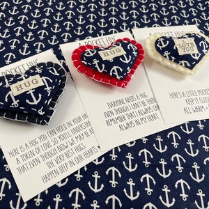 US Navy Sailor Gift | Anchor Pocket Hug | Military Gifts | USN Gift ...