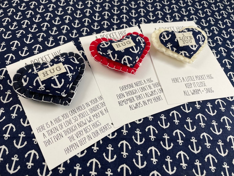 US Navy Sailor Gift | Anchor Pocket Hug | Military Gifts | USN Gift ...