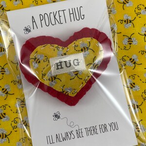 Bee Themed Shower Favor Pocket Hug | Bee Baby Shower | Garden Themed ...