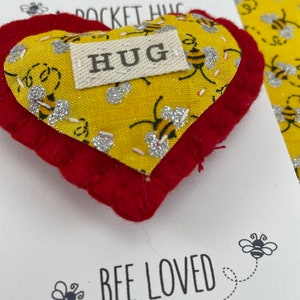 Bee Loved Bee Well Bee Kind Pocket Hug Gift Just Be You Gift - Etsy