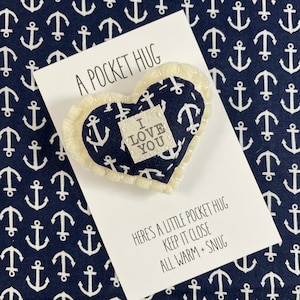 US Navy Sailor Gift | Anchor Pocket Hug | Military Gifts | USN Gift ...