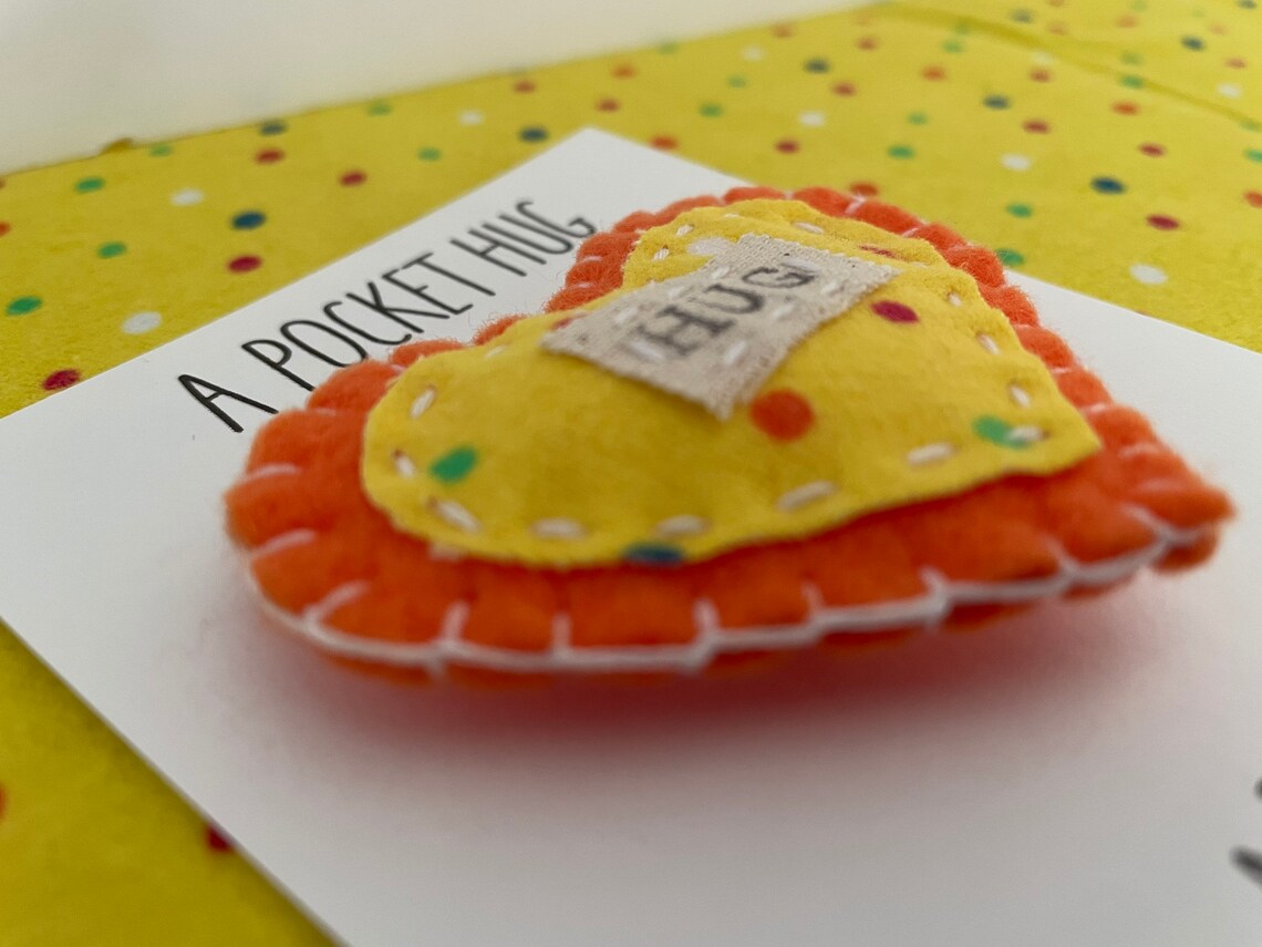 A Big Hug From Me to You Pocket Hug Introvert Gift Long | Etsy