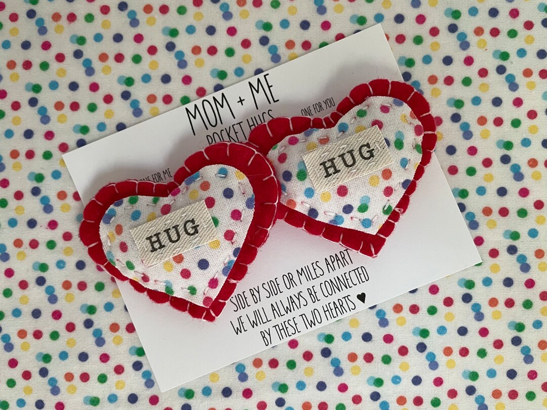 Mom and Me First Day of Work Pocket Hug Gift Sentimental Gifts for Mom ...