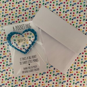 Teacher Appreciation Week End of School Year Pocket Hug Gift It Takes A ...