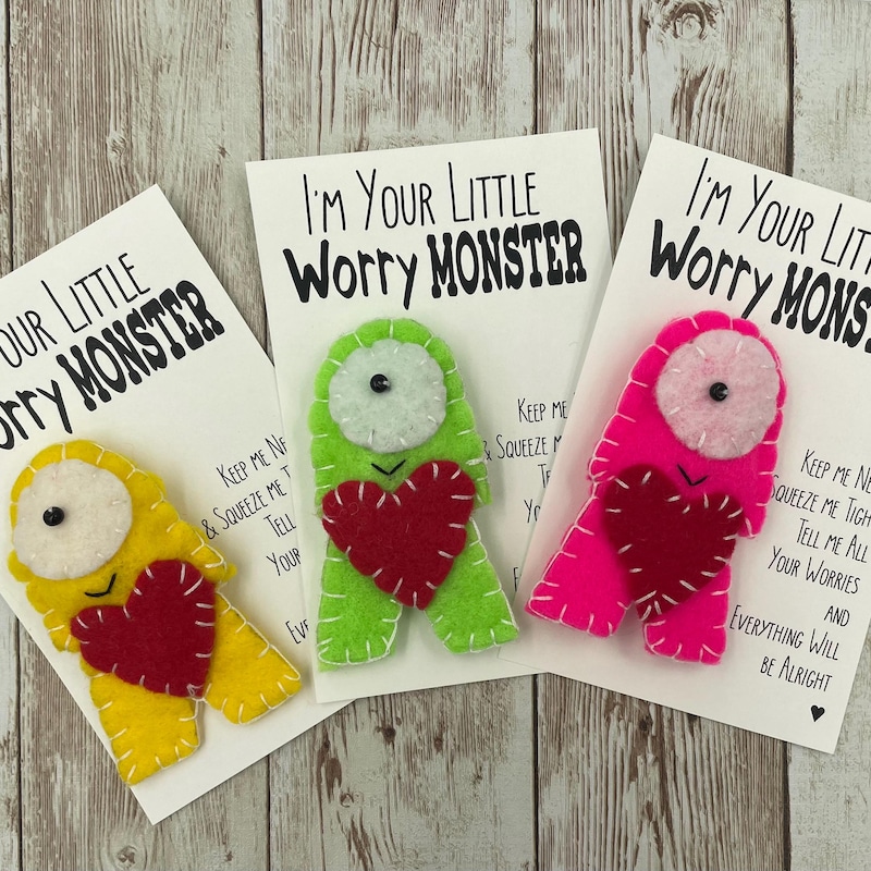 Worry Monster - Etsy
