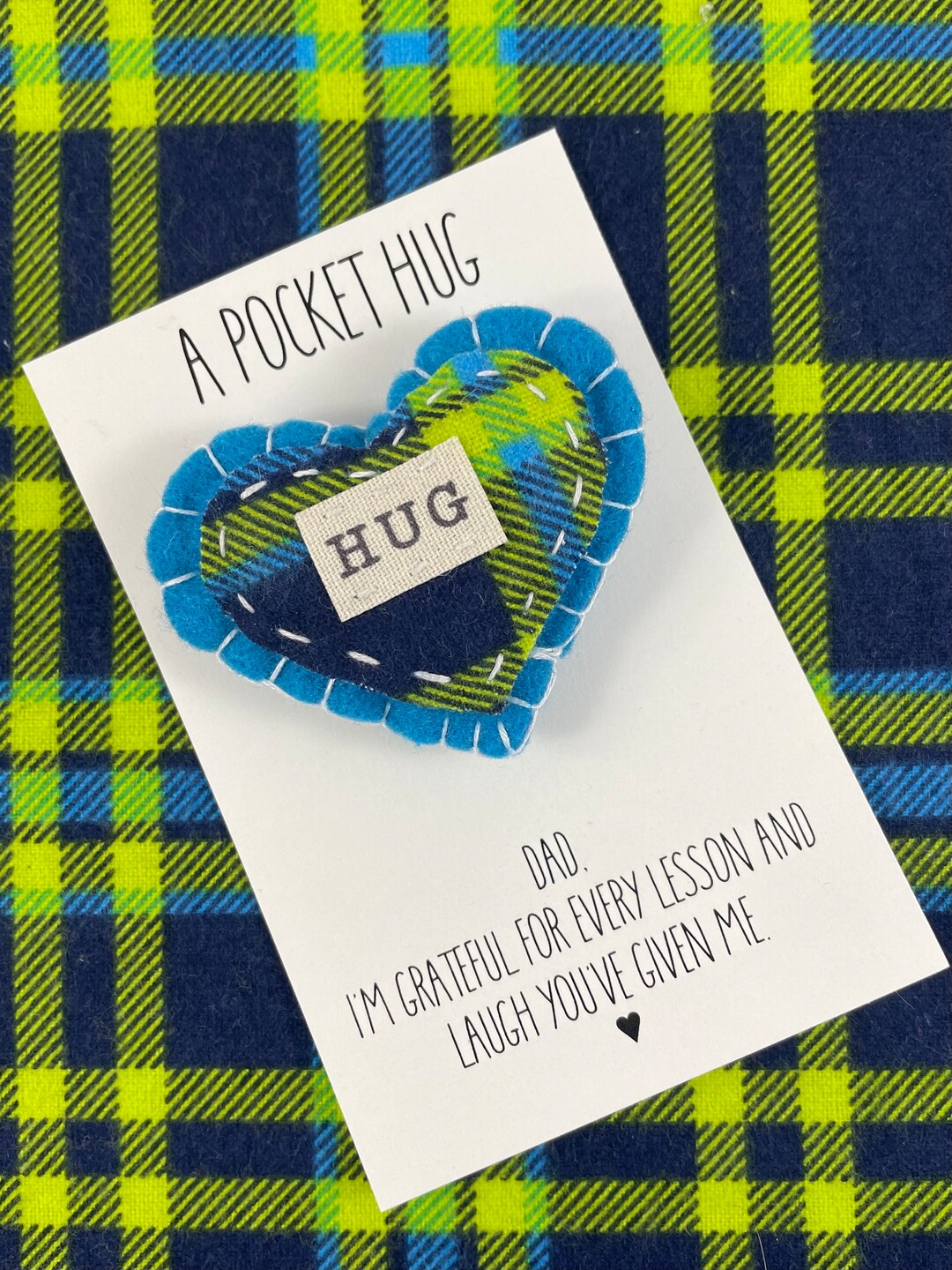 Fathers Day Hug | Give Dad a Hug | Gift for Dad | Pocket Hug for Dad ...