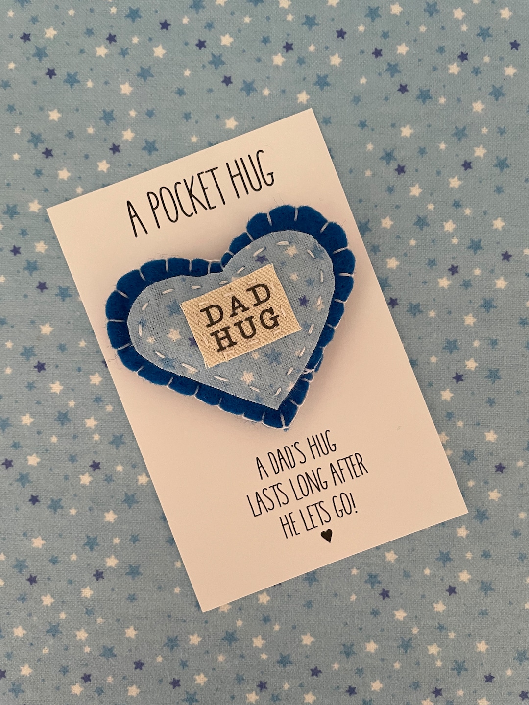 Pocket Hug From Dad | A Dads Hug Lasts Long After He Lets Go ...