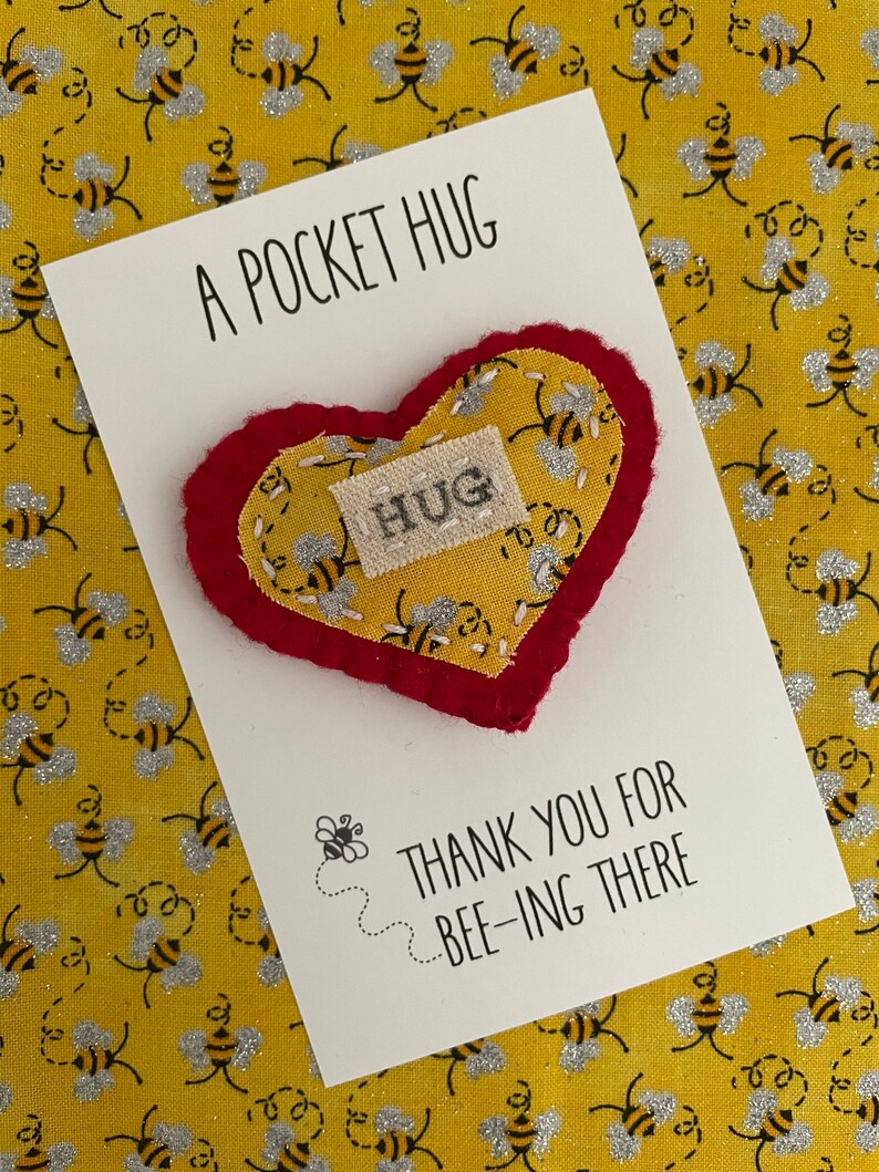 Bee Loved Bee Well Bee Kind Pocket Hug Gift Just Be You Gift - Etsy