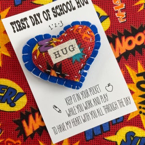 First Day Pocket Hug | Back to School Set | First Grade | Second Grade ...