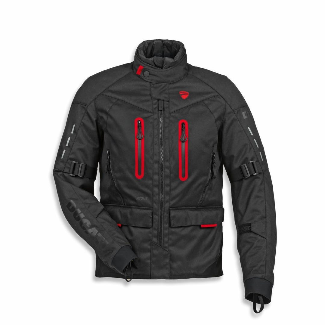 Ducati Tour C5 Men's Textile Motorcycle Jacket | Weather-resistant ...